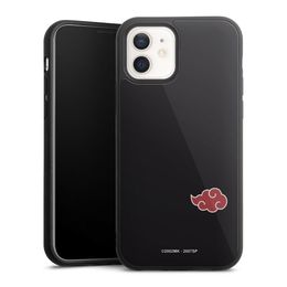 DeinDesign iPhone 12 Handy Gallery Case Handyh&uuml;lle 9H Geh&auml;rtetes Glas R&uuml;ckseite H&uuml;lle Naruto Shippuden Akatsuki Official Licensed Product Gallery Case