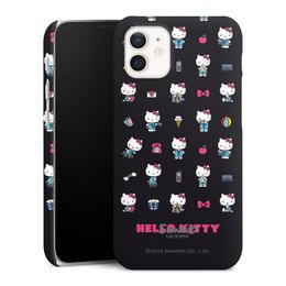 DeinDesign iPhone 12 mini Handy Premium Case Smartphone Handyh&uuml;lle Schutzh&uuml;lle matt Kindheit Merchandise Hello Kitty Premium Case