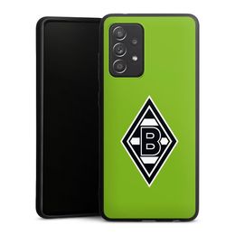 DeinDesign Galaxy A52s 5G Handy Premium Silikon H&uuml;lle Handyh&uuml;lle schwarz Case Gladbach Soccer Borussia M&ouml;nchengladbach Silikon Premium Case