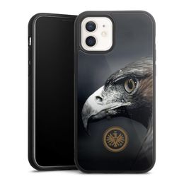 DeinDesign iPhone 12 Handy Gallery Case Handyh&uuml;lle 9H Geh&auml;rtetes Glas R&uuml;ckseite H&uuml;lle Eintracht Frankfurt Eagle Official Licensed Product Gallery Case