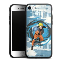 DeinDesign iPhone SE (2020) Handy Premium Silikon H&uuml;lle Handyh&uuml;lle schwarz Case Manga Official Licensed Product Naruto Shippuden Silikon Premium Case