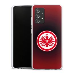DeinDesign Galaxy A52s 5G Handy Silikon H&uuml;lle Case wei&szlig; Handyh&uuml;lle Coat Of Arms Eintracht Frankfurt Official Licensed Product Silikon Case