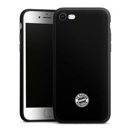 DeinDesign iPhone SE (2022) Handy Premium Silikon H&uuml;lle Handyh&uuml;lle schwarz Case Fc Bayern M&uuml;nchen Fcb Official Licensed Product Silikon Premium Case