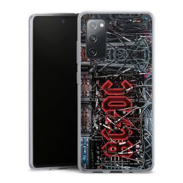 DeinDesign Galaxy S20 FE 5G Handy Silikon H&uuml;lle Case transparent Handyh&uuml;lle Merchandise Acdc Official Licensed Product Silikon Case