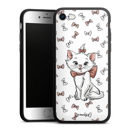 DeinDesign iPhone SE (2020) Handy Premium Silikon H&uuml;lle Handyh&uuml;lle schwarz Case Cat Disney Aristocats Mary Silikon Premium Case