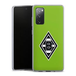 DeinDesign Galaxy S20 FE Handy Silikon H&uuml;lle Case transparent Handyh&uuml;lle Borussia M&ouml;nchengladbach Soccer Gladbach Silikon Case