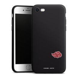 DeinDesign iPhone SE (2020) Handy Premium Silikon H&uuml;lle Handyh&uuml;lle schwarz Case Akatsuki Official Licensed Product Naruto Shippuden Silikon Premium Case