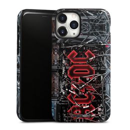 DeinDesign iPhone 11 Pro Handy Panzer Handyh&uuml;lle robuste Outdoor H&uuml;lle Schutzh&uuml;lle gl&auml;nzend Acdc Merchandise Official Licensed Product Tough Case