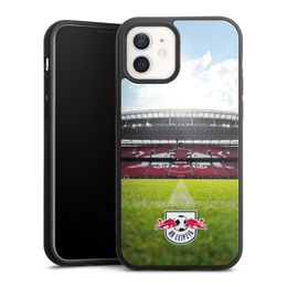 DeinDesign iPhone 12 Handy Gallery Case Handyh&uuml;lle 9H Geh&auml;rtetes Glas R&uuml;ckseite H&uuml;lle Official Licensed Product Stadium Rb Leipzig Gallery Case