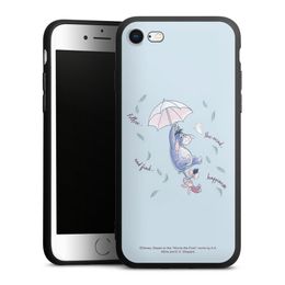 DeinDesign iPhone SE (2022) Handy Premium Silikon H&uuml;lle Handyh&uuml;lle schwarz Case Winnie The Pooh Eeyore Official Licensed Product Disney Silikon Premium Case