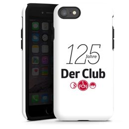 DeinDesign iPhone SE (2020) Handy Panzer Handyh&uuml;lle robuste Outdoor H&uuml;lle Schutzh&uuml;lle gl&auml;nzend 1. Fcn 1. Fc N&uuml;rnberg 125 Jahre Tough Case