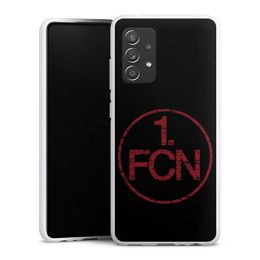 DeinDesign Galaxy A52s 5G Handy Silikon H&uuml;lle Case wei&szlig; Handyh&uuml;lle Merchandise Silikon Case
