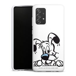 DeinDesign Galaxy A52s 5G Handy Silikon H&uuml;lle Case wei&szlig; Handyh&uuml;lle Comic Idefix Official Licensed Product Silikon Case