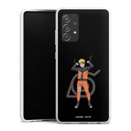DeinDesign Galaxy A52s 5G Handy Silikon H&uuml;lle Case wei&szlig; Handyh&uuml;lle Official Licensed Product Anime Naruto Shippuden Silikon Case