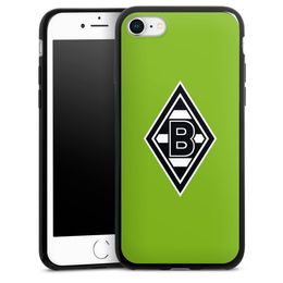 DeinDesign iPhone 8 Handy Slim Case extra d&uuml;nn Silikon Handyh&uuml;lle schwarz H&uuml;lle Gladbach Borussia M&ouml;nchengladbach Soccer Silikon Slim Case