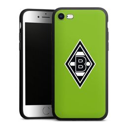 DeinDesign iPhone SE (2020) Handy Premium Silikon H&uuml;lle Handyh&uuml;lle schwarz Case Gladbach Borussia M&ouml;nchengladbach Soccer Silikon Premium Case