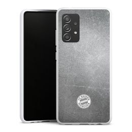 DeinDesign Galaxy A52s 5G Handy Silikon H&uuml;lle Case wei&szlig; Handyh&uuml;lle Concrete Fcb Fc Bayern M&uuml;nchen Silikon Case