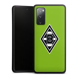 DeinDesign Galaxy S20 FE Handy Premium Silikon H&uuml;lle Handyh&uuml;lle schwarz Case Borussia M&ouml;nchengladbach Soccer Gladbach Silikon Premium Case