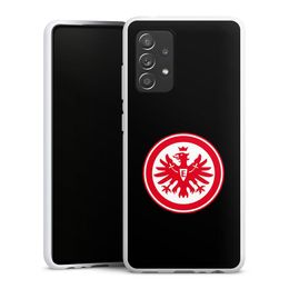 DeinDesign Galaxy A52s 5G Handy Silikon H&uuml;lle Case wei&szlig; Handyh&uuml;lle Eintracht Frankfurt Sge Eagle Silikon Case