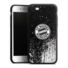 DeinDesign iPhone SE (2020) Handy Premium Silikon H&uuml;lle Handyh&uuml;lle schwarz Case Fcb Fc Bayern M&uuml;nchen Official Licensed Product Silikon Premium Case