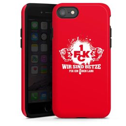 DeinDesign iPhone SE (2020) Handy Panzer Handyh&uuml;lle robuste Outdoor H&uuml;lle Schutzh&uuml;lle gl&auml;nzend Spruch 1. Fc Kaiserslautern Official Licensed Product Tough Case