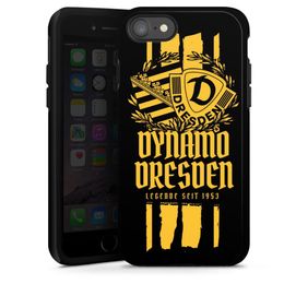DeinDesign iPhone SE (2020) Handy Panzer Handyh&uuml;lle robuste Outdoor H&uuml;lle Schutzh&uuml;lle gl&auml;nzend Sgd Statement Sg Dynamo Dresden Tough Case
