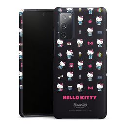 DeinDesign Galaxy S20 FE 5G Handy Premium Case Smartphone Handyh&uuml;lle Schutzh&uuml;lle matt Kindheit Merchandise Hello Kitty Premium Case