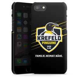 DeinDesign iPhone SE (2020) Handy Premium Case Smartphone Handyh&uuml;lle Schutzh&uuml;lle matt Ice Hockey Sports Krefeld Pinguine Premium Case