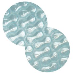 Solarplane f&uuml;r Achtformbecken 500 &mu;m Sol+Guard Geobubble NEW 460 x 725 cm &ndash; SALE