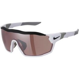 Nike SHOW X RUSH E Brille - Gr&ouml;&szlig;e Einheitsgr&ouml;&szlig;e - wei&szlig;