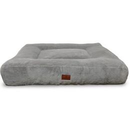 Petliving orthop&auml;disches Hundebett Mila extra weich XXL 120 x 100 cm hellgrau