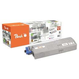 Peach O4648/49 Toner XL ma ersetzt OKI 46490606 f&uuml;r z.B. OKI C 532 DN, OKI C 542 DN, OKI MC 563 DN, OKI MC 573 DN (wiederaufbereitet)