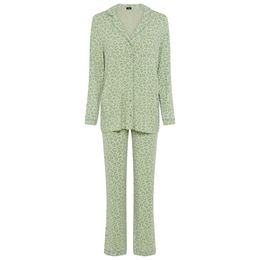 Vivance By Lascana Pyjama Damen Gr&ouml;&szlig;e XXS/XS hellgr&uuml;n Sommerkleid