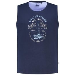 Herren Gro&szlig;e Gr&ouml;&szlig;en | Hajo Tanktop mit Motiv-Print Farbe marine Gr&ouml;&szlig;e: 4XL