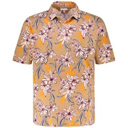 Herren Gro&szlig;e Gr&ouml;&szlig;en | Tommy Hilfiger Poloshirt mit Allover-Muster Farbe beige Gr&ouml;&szlig;e: 3XL