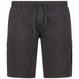 Jack & Jones Herren Gro&szlig;e Gr&ouml;&szlig;en | Jack&Jones Stretch-Cargo-Shorts "Dylan" Farbe schwarz Gr&ouml;&szlig;e: W46