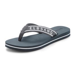 ELBSAND T-Bar Sandals male size 35 Dark green / natural white