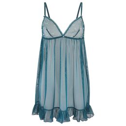 Vivance By Lascana Neglig&eacute; Damen Gr&ouml;&szlig;e 34 petrol