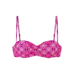 Vivance By Lascana Bikinitop Damen Gr&ouml;&szlig;e 85 beere / rot