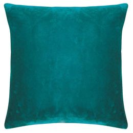 Dekokissen Pad "Smooth", petrol, unifarben, B:50cm H:2cm L:50cm, Polyester, Dekokissen_Sitzkissen_Kissenh&uuml;llen, Perfekte Farbabstimmung