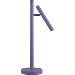 LED Tischleuchte "STREAK-B", violett, 1, &Oslash; 15cm H: 50,5cm, 1 Stk., HELL H&Ouml;LLISCH GUTES LICHT, Leuchten, Tastdimmer, LED Tischleuchte