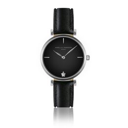 Quarzuhr AMELIA PARKER "AC2-S014S", schwarz, Armbanduhren, Damen, Quarzuhr