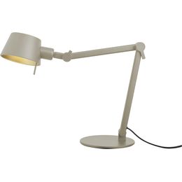 Tischleuchte "MEDO", sand, 1, H: 39cm, 1 Stk., HELL H&Ouml;LLISCH GUTES LICHT, Leuchten, Schnurschalter, In der H&ouml;he einstellbar, Tischleuchte