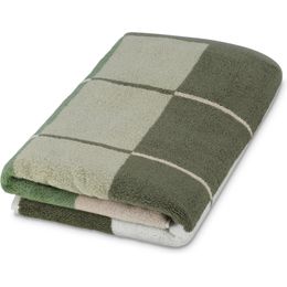 Duschtuch Ross "Three Stars 9042", gr&uuml;n (moosgr&uuml;n), B:75cm L:140cm, Frottier, Frottier, Handt&uuml;cher, 100% Baumwolle, made in Germany