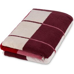 Duschtuch Ross "Three Stars 9042", bunt (vino), B:75cm L:140cm, Frottier, Frottier, Handt&uuml;cher, 100% Baumwolle, made in Germany
