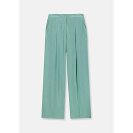 Madeleine Mode Palazzohose MADELEINE "Hose Marlene-Hose in eleganter Weite", Damen, Gr. 40, N + K Gr, gr&uuml;n (hellsalbeigr&uuml;n), Obermaterial: 92% Polyester PES. 8% Elasthan EL., Modern, normal, Hosen Palazzohose