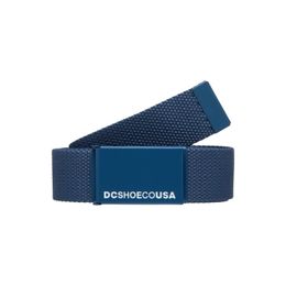 Synthetikg&uuml;rtel DC Shoes "Web", Herren, blau (ensign blau), Kunstfaser, G&uuml;rtel