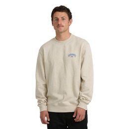 Sweatshirt Billabong "Short Sands", Herren, Gr. M, bone heather, Obermaterial: 60% Baumwolle, 40% Polyester., Sweatshirts Sweatshirt