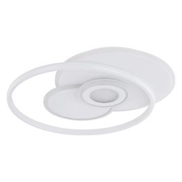 Globo LIGHTING LED Deckenleuchte "RODERICK", wei&szlig;, 1 Stk., Leuchten, Deckenlampe, Designleuchte, Wohnzimmer, Schlafzimmer, rund, LED Deckenleuchte
