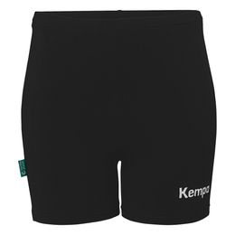 Thermounterhose Kempa "Tights Kids", M&auml;dchen, Gr. 140, 1 Stk., schwarz, Obermaterial: 94% Baumwolle CO(Bio). 6% Elasthan EL., Unterhosen Thermounterhose